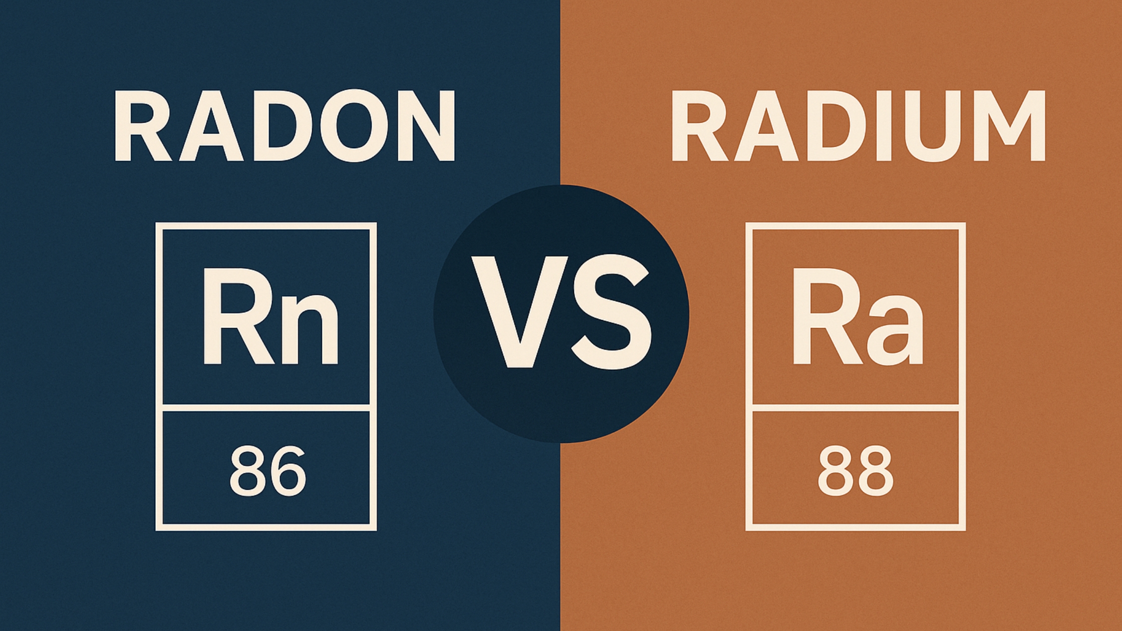Radon vs Radium: Understanding the Key Differences and Their Impact ...